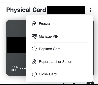 Lost, Stolen, and Replacement Debit Cards