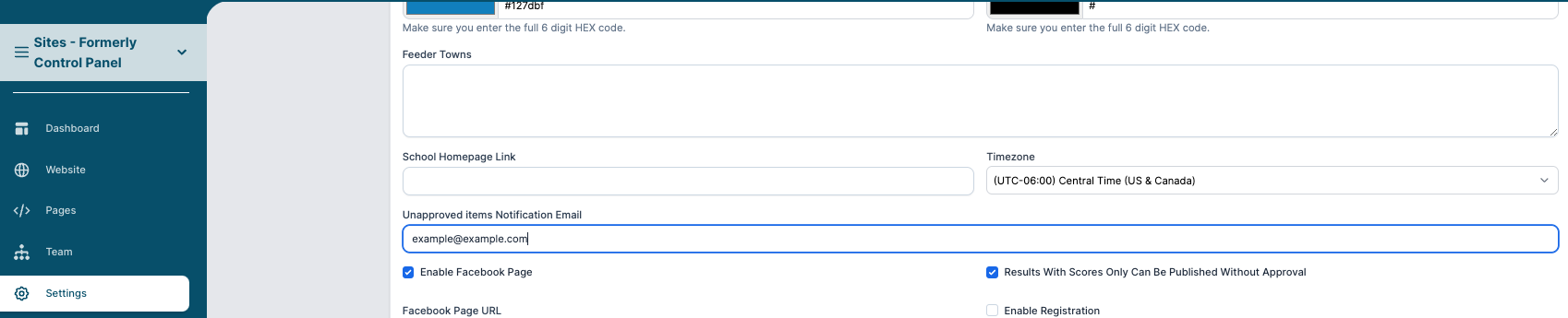 Activate Unapproved Items Notification