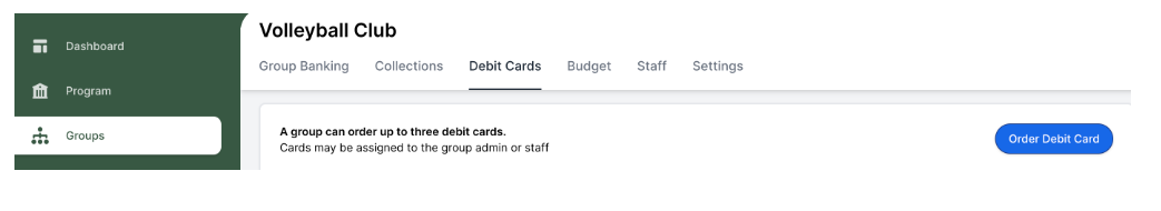 Admin Guide to Ordering Spend Debit Cards
