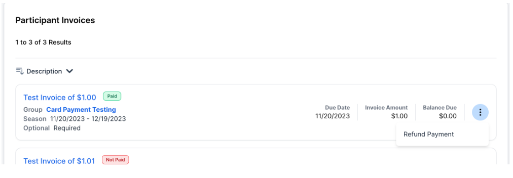 Issue or Cancel a Refund